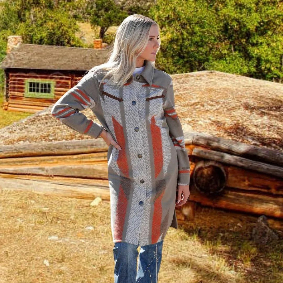 Cruel Women's Duster OW25 Stone – Wei's Western Wear
