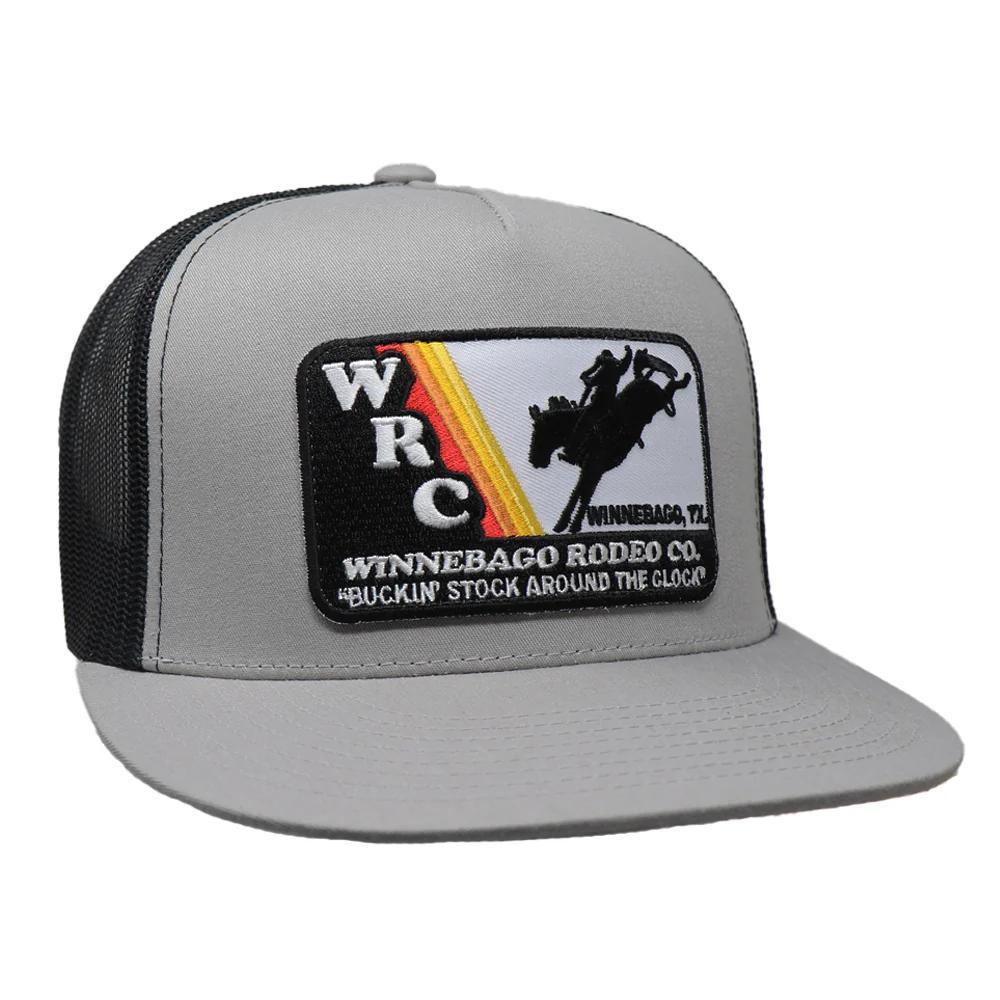 Dale Brisby WRC Patch Silver/Black Mesh Flatbill Cap – Wei's Western Wear