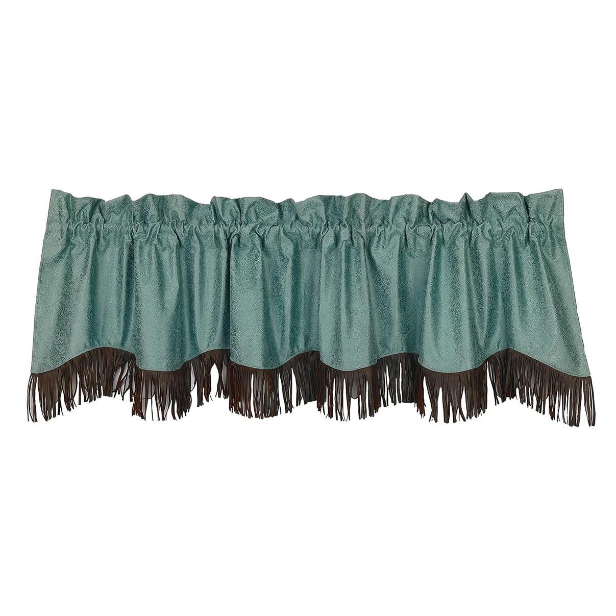 HiEnd Cheyenne Valance 18"x82" Turquoise WS4001 VL-OS-TQ - CLEARANCE ...