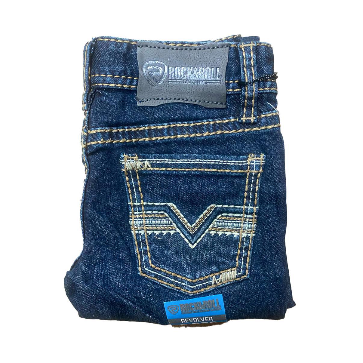 Rock&Roll Boy's Brown Stitched Revolver Slim Fit Jean BB1RD04972 – Wei ...