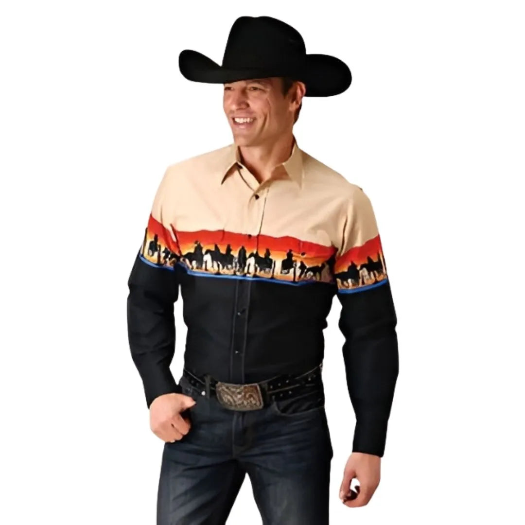 Roper Men's Day's End Scenic Border – Wei's Western Wear
