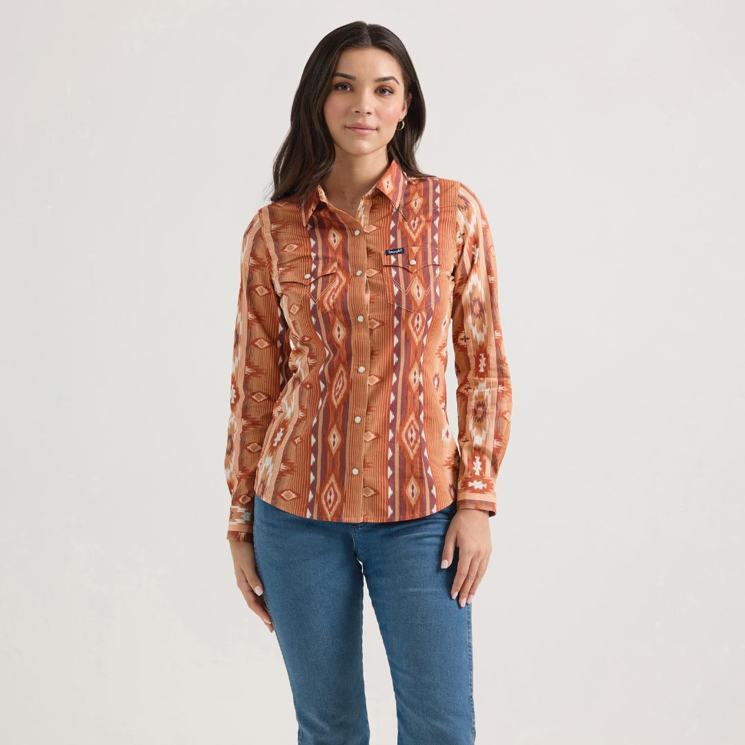 Wrangler Women's Retro Punchy Snap Button Up – Wei's Western Wear