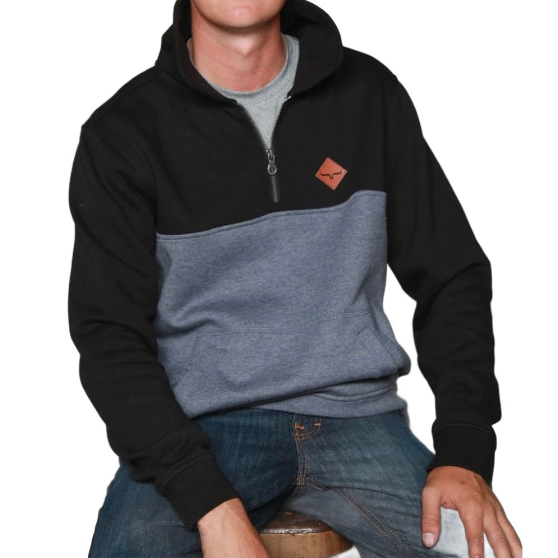 Kimes Ranch Men’s Sweatshirt Diamond Head QZ – Wei's Western Wear