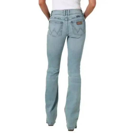 Wrangler Women’s Jeans Retro Mae Mid Rise Boot Cut 112336729 – Wei's Western Wear